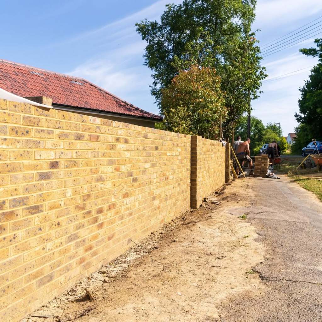 Garden Walls | Ben Butler Brickwork Ltd.